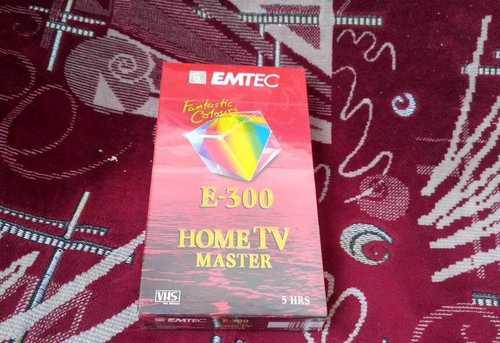 Кассета VHS - Новая - emtec E-300 - 5 часовая
