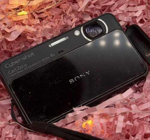 Винтажный фотоаппарат слайдер Sony DSC-T110