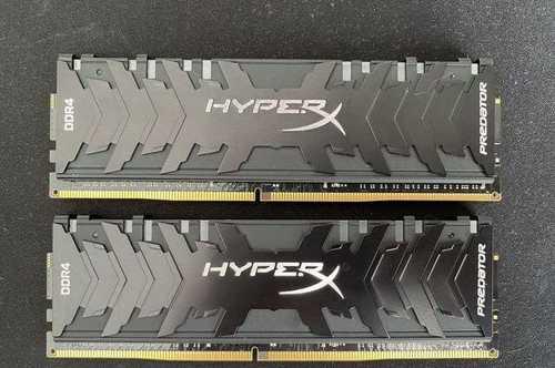 Оперативная память HyperX Predator RGB 32 гб DDR4