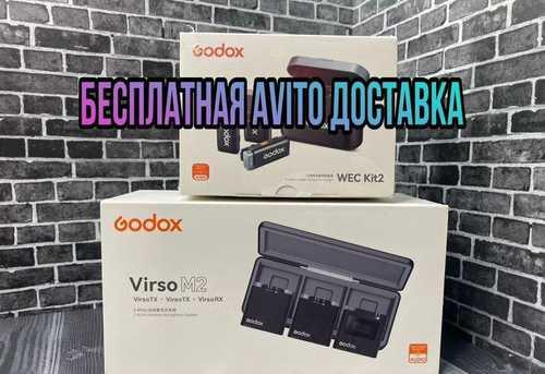 Петличный микрофон Godox Virso M 2