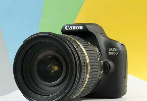 Canon 2000D kit 18-55 III + Tamron 17-50mm f2.8