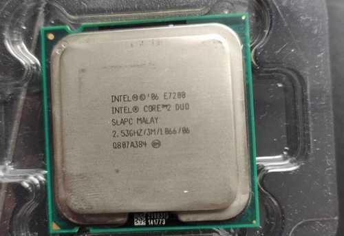 Процессор Intel core 2 duo E7200