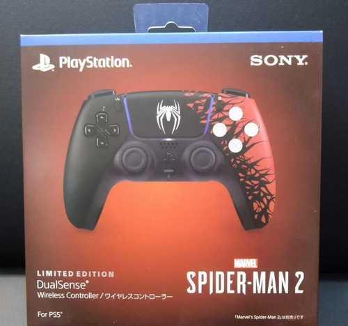 Кастомизированный геймпад Sony DualSense Spider-Ma