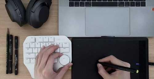 Клавиатура под графический планшет дизайн