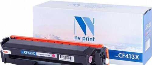 Совместимый картридж NV Print CF413X (HP 410X) Mag
