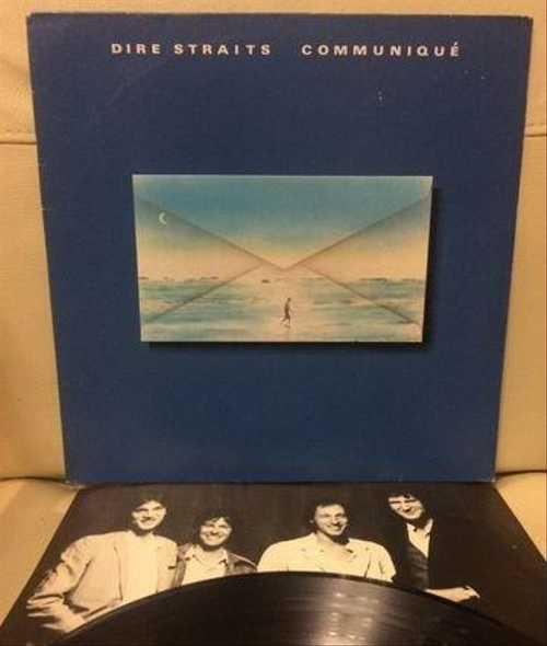 LP Dire Straits "Communique" 1979 Vertigo Germany