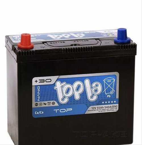 Аккумулятор topla Top Asia 6ст- 55 R+ (55523/84 SM
