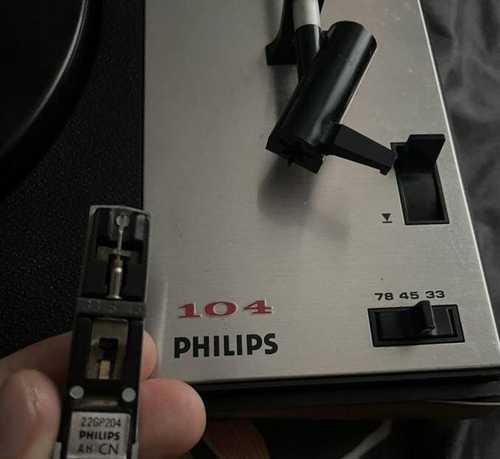 Хедшелл проигрывателя Philips 104 22GP205