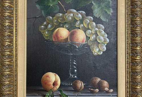 Картина Ваза с фруктами (вертикальная)