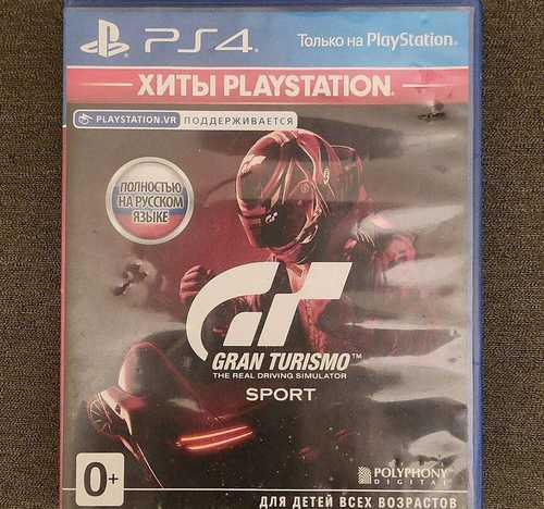 Grand turismo sport ps4