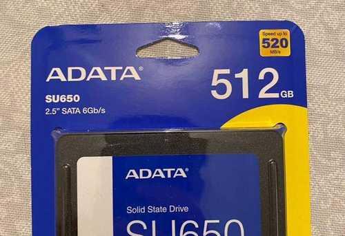 SSD A-Data Ultimate SU650 512GB