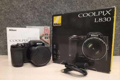 Фотоаппарат Nikon Colpix L830