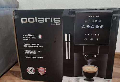 Кофемашина polaris pacm 2041 sw новая запечатанная