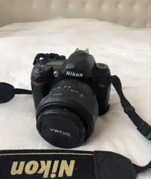 Зеркальный фотоаппарат Nicon D70S