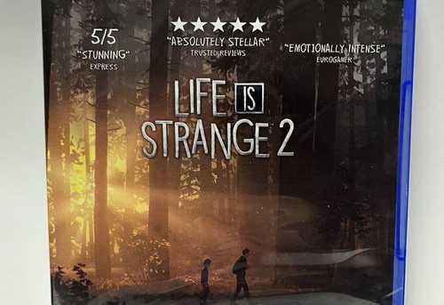 Life is Strange 2 диск для PS4