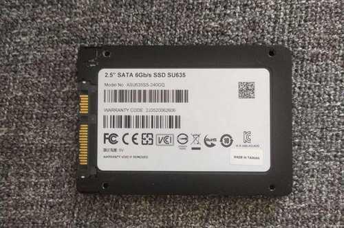 Ssd накопитель A-Data SU635 240 гб asu635ss-240GQ