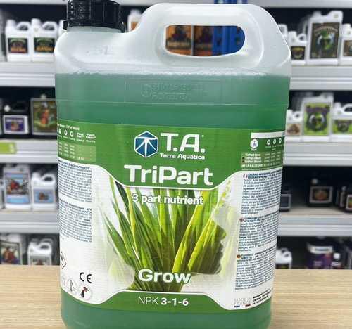 Удобрение T.A. TriPart Grow (Flora Gro) 5л