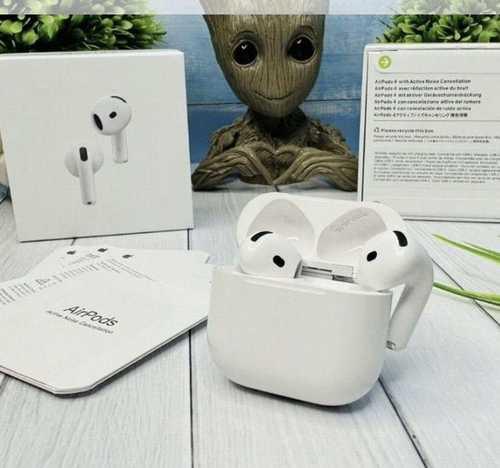 Наушники AirPods 4 anc #шумоподавление#гарантия