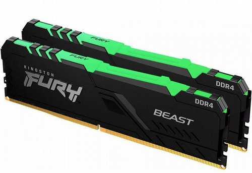 Память оперативная DDR4 16Gb (2x8Gb) Kingston Fury