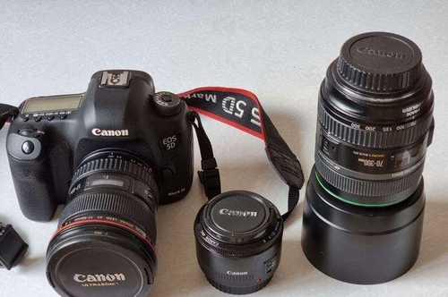 Зеркальный фотоаппарат Canon EOS 5d Mark iii