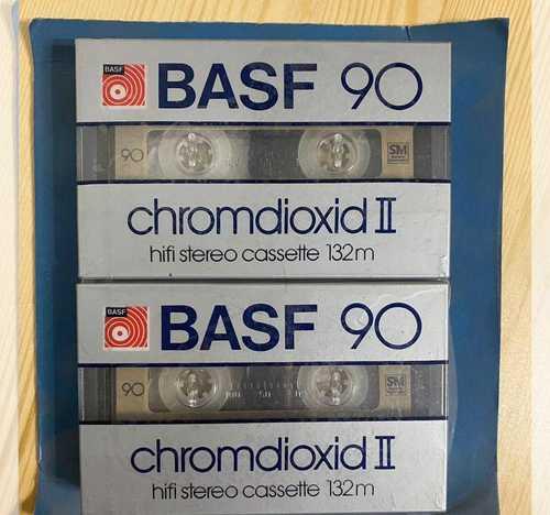 Аудиокассета Basf Chromdioxid ii 90