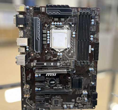 Материнская плата MSI Z270-A PRO (LGA 1151)