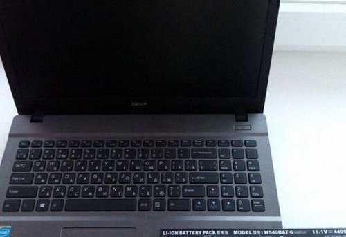Ноутбук на запчасти dexp CLV-550-76