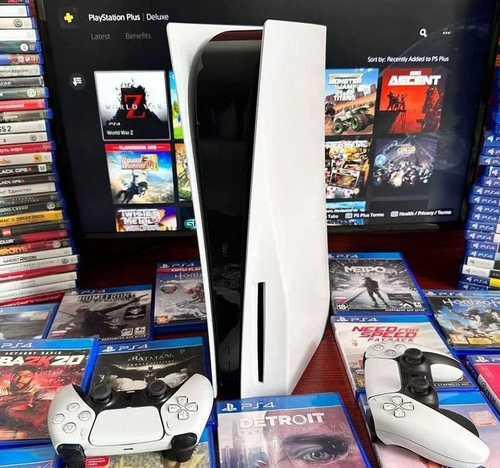 Sony PlayStation 5 + 200 игр