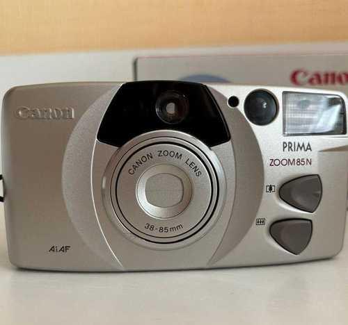 Пленочный фотоаппарат canon prima zoom 85n