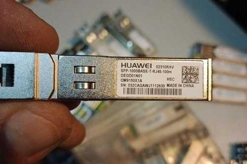 Модуль SFP 1000 base RG 45 Huawei медный