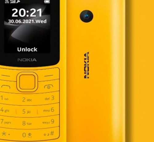 Сотовый телефон Nokia 110 4G DS, желтый