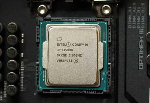 Intel core i9 11900k