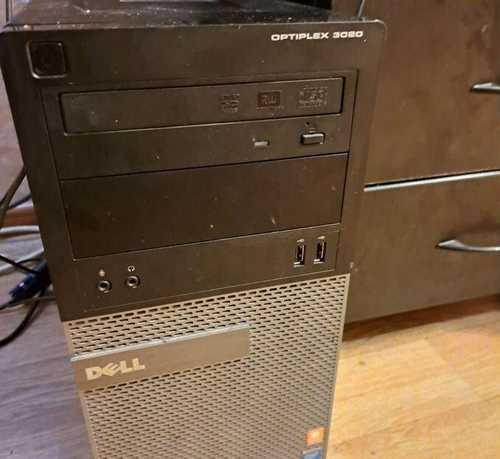 Компьютер Dell Optiplex 3020, монитор, клавиатура