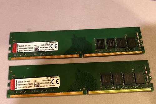 Оперативная память Kingston DDR4 8GB (2X4GB)