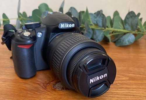 Зеркальный фотоаппарат Nikon d3100,бу