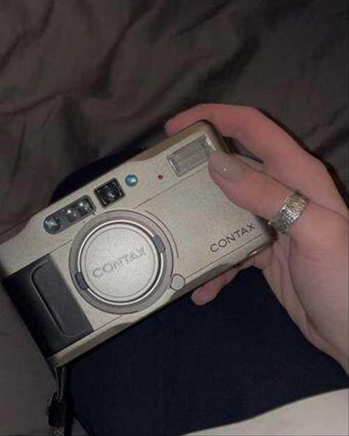 Плёночный фотоаппарат contax tvs