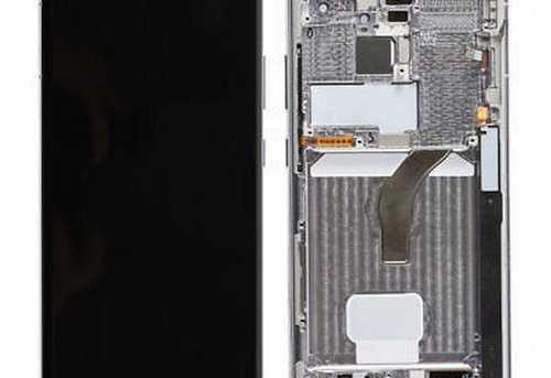 Дисплей Samsung S908 Galaxy S22 Ultra Серебристый