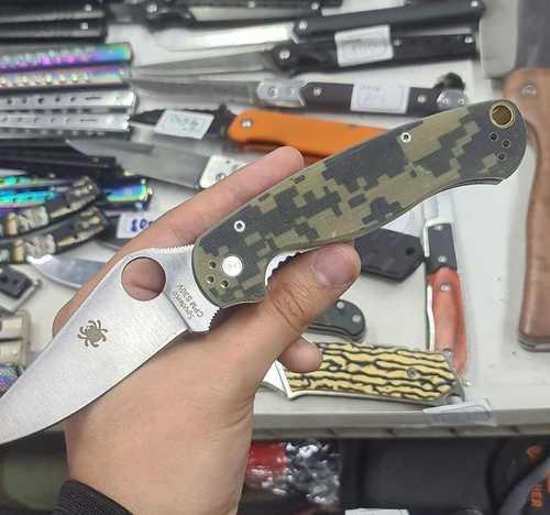 Нож Spyderco Paramilitary 2 камуфляж