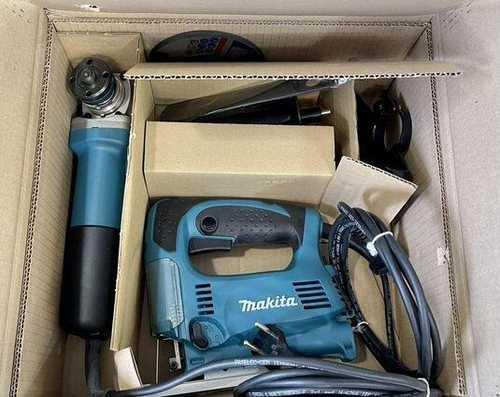 Набор Лобзик Макита 4329 + ушм Makita 9558 HN