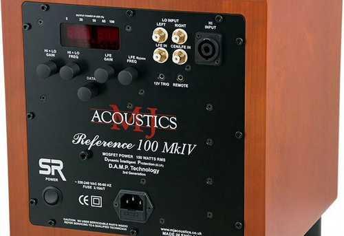 Сабвуфер MJ Acoustics Ref. 100 MK4 SR Walnut