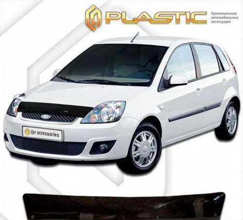 Дефлектор капота CA-Plastiс Ford Fiesta 5 хэтчбек