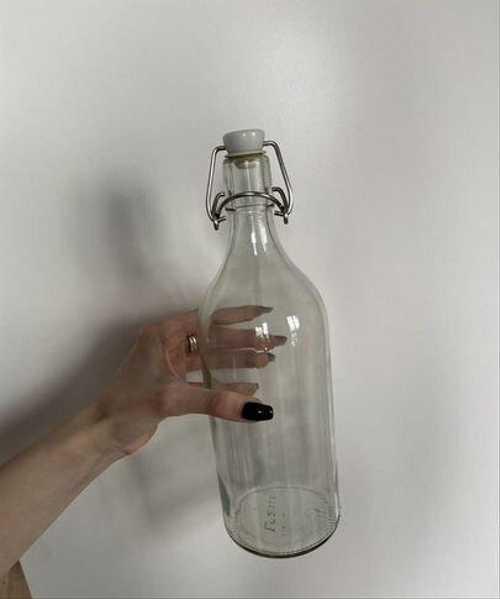 Бутылка стекляная IKEA