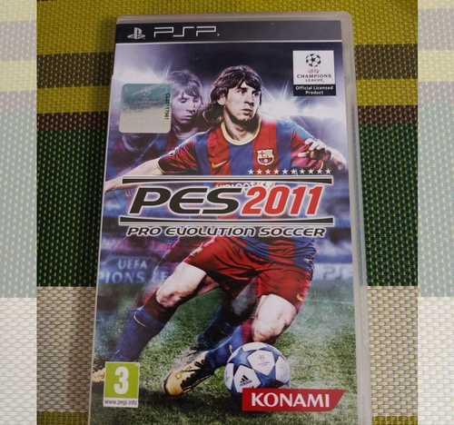 Игра на PSP Pro Evolution Soccer 2011