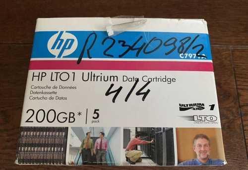Картридж HP Ultrium LTO1 200gb c7971a