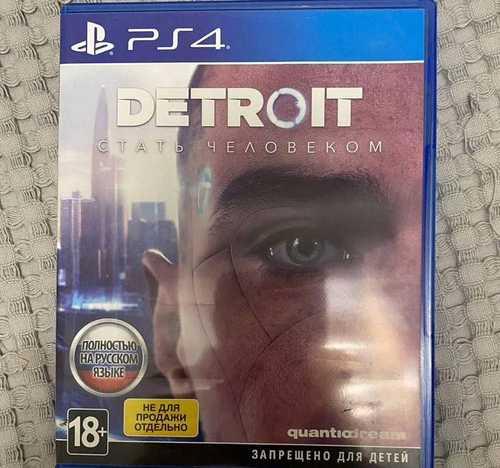 Игровой диск для ps4 detroit