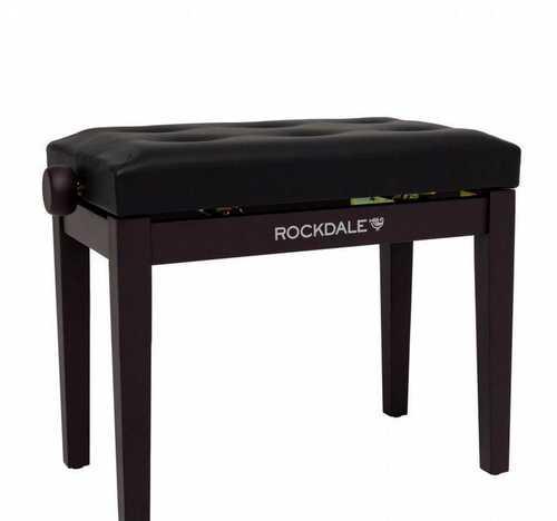 Rockdale rhapsody 130 rosewood black деревянная банкетка с регулировкой высоты, цвет корпуса палисан