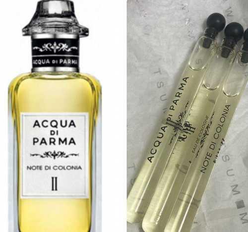 Note di Colonia II Acqua di Parma пробник