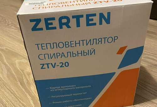 Тепловентилятор zerten ZTV-20