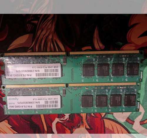 Оперативная память ddr2 2 gb