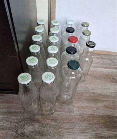 Бутылки стеклянные 0.7-1л